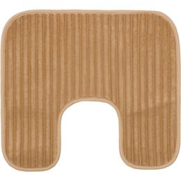 G&ouml;zze Badematte G&Ouml;ZZE, H:7mm, beige, Polyester, Badematten, "Berlin", Badteppich, Uni Farben, Cord Optik, waschbar
