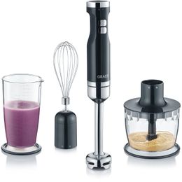 Graef Stabmixer "HB 502", B:5,5cm H:40,2cm T:6,5cm, schwarz, Mixer
