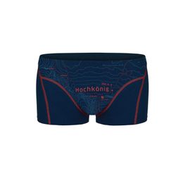 Ein schöner Fleck Erde Herren Boxershorts "Boxershort 1er Pack", EIN SCHÖNER FLECK ERDE, Gr. XL, blau, Obermaterial: 95% Baumwolle CO(Bio). 5% Elasthan EL., Unterhosen