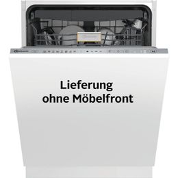 Bauknecht vollintegrierbarer Geschirrspüler "BKR IBXL", Energieeffizienz: B (A-G), weiß, B:59,8cm H:86,1cm T:55cm, Geschirrspüler, XXL Geschirrspüler - 4,1 cm höher als Standardmodelle