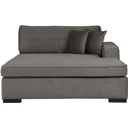 Sofaelement Home Affaire, B:140cm H:86cm T:190cm, grau, 100% Polyester, Polsterelemente, "Skara XXL", Modul XXL - zum eigenen Zusammenstellen,