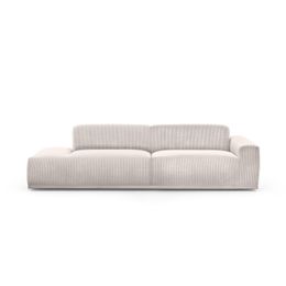 Big-Sofa Trendmanufaktur, B:277cm H:72cm T:107cm, beige, 88% Polyester, 12% Polyacrl, Sofas, "Braga, mit hochwertigem Kaltschaum, Megasofa, in Cord