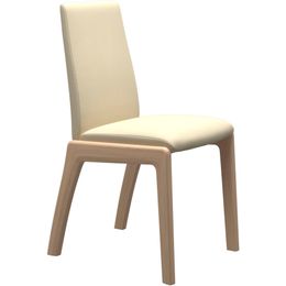 Polsterstuhl stressless, B:57cm H:92cm T:59cm, beige, Leder PALOMA: PALOMA ist ein durchgefärbtes Semianilin-Möbelleder mit natürlicher Narbung.,