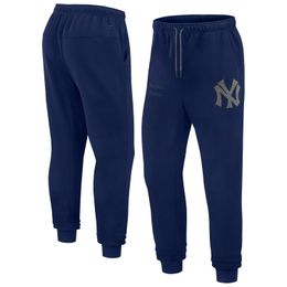 Fanatics M&auml;dchen Jogginghose "Fanatics Jogginghose New York Yankees Heritage Fleece Cuffed Hem"blau, Gr. M, 52% Baumwolle, 48% Polyester, Hosen