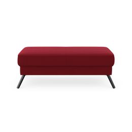Sit & More Hockerbank SIT & MORE, B:135cm H:48cm T:65cm, rot, Hocker, "Lindholm"