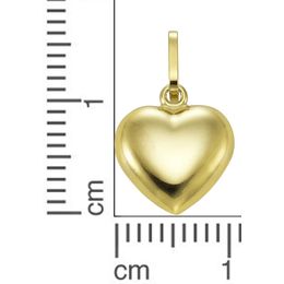 Firetti Damen Kettenanh&auml;nger "Schmuck Geschenk Gold 333 Halsschmuck Anh&auml;nger f&uuml;r Halskette Herz", Gelbgold 333, 0,4 g, gold, Gelbgold 333,