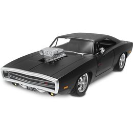 Jamara Kinder RC-Auto "Dodge Charger R/T 1970, 1:16, schwarz, 2,4GHz", schwarz, B:13cm H:9cm, Fernlenkfahrzeuge, mit Licht und Sound