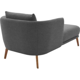Sch&ouml;ner Wohnen Kollektion Chaiselongue, B:101cm H:71cm T:161cm, grau, SCH&Ouml;NER WOHNEN-KOLLEKTION, 16% Baumwolle, 79% Polyester, 5% Polyacryl, Sofas, "Pearl - 5 Jahre