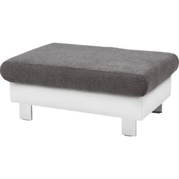Hocker COTTA, B:100cm H:45cm T:65cm, wei&szlig;, Microfaser PRIMABELLE (100% Polyester);Kunstleder SOFTLUX;Feinstruktur (100% Polyester);Kunstleder