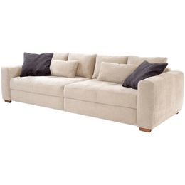Jockenh&ouml;fer Big-Sofa, B:289cm T:118cm, beige, JOCKENH&Ouml;FER GRUPPE, Korpus: 100% Polyester;Kissen: 100% Polyester, Sofas, "Maxi", Federkernpolsterung, inklusive 8