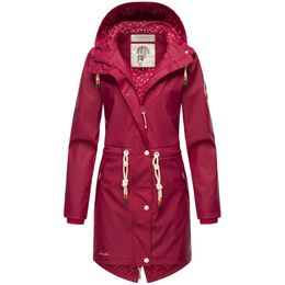 Navahoo Damen Regenjacke "Tropical Stormoo", pink, Gr. XS, Obermaterial: 70% Polyester, 30% Polyurethan, Innenfutter: 100% Polyester, Ärmelfutter: