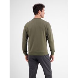 Lerros Herren Sweatshirt "Lerros Leichter Sweater in Strukturqualit&auml;t", gr&uuml;n, Gr. S, 50% Baumwolle, 50% Polyester, Sweatshirts
