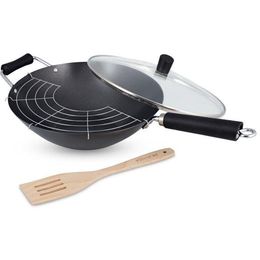 KEN HOM Wok "Excellence", Ø 31cm, grau, Pfannen, Induktion