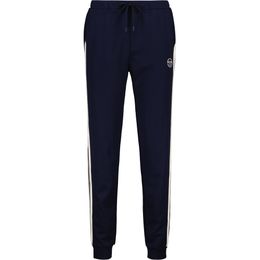Sergio Tacchini Herren Jogginghose "NEW DAMARINDO PANTS Herren", blau, Gr. XXL, 100% POLYESTER, Hosen, Trainingshose Herren, Jogginghose, Velour,