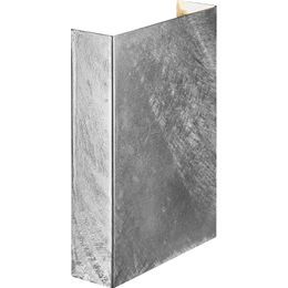 Nordlux LED Wandleuchte "FOLD", 2, H: 21cm, silber, Leuchten, Magnetische Halterung, +LED Modul, +3 Lichtschablonen, Seewasserfest