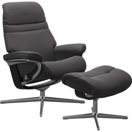 stressless "Sunrise" mit Cross Base, Gr&ouml;&szlig;e S, M & L, Holzakzent Schwarz