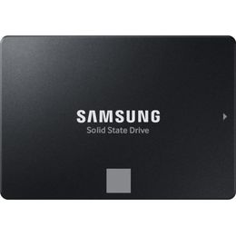 Samsung interne SSD "870 EVO", 500 GB, Schreibgeschwindigkeitmaximal 530 MB/s Lesegeschwindigkeitmaximal 560 MB/s, schwarz, Festplatten