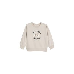 Marc O'Polo MARC O'POLO Jungen Sweatshirt "aus reinem Organic Cotton", grau, Gr. 128, unifarben, Obermaterial: 100% Baumwolle, Sweatshirts