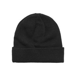 MISS TEE Damen Beanie "Miss Tee Queen Card Heavy Knit Beanie", schwarz, Kunstfaser, M&uuml;tzen