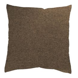 Dekokissen Home Wohnideen, B:50cm L:50cm, braun, Polyester, Dekokissen_Sitzkissen_Kissenh&uuml;llen, "LUCIO"
