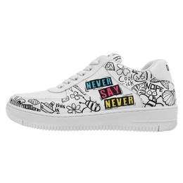 DOGO Damen Sneaker "Dice Low-Top Sneaker Wonder Lola Bunny Damen Sneaker", Gr. 36, gelb, Lederimitat, Schuhe, Handgefertigt
