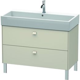 Duravit Brioso Waschtischunterbau BR443609191 984x459mm, Taupe, 2 Ausz&uuml;ge