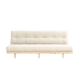 Schlafsofa Karup Design, B:200cm H:73cm T:100cm, beige, Bezug: 75% Baumwolle, 25% Polyester, Kinderzimmer, Sofas, "Lean 200 Schlafsofa, Gästebett,