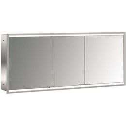 Emco prime Unterputz-Lichtspiegelschrank 949706258 1600x730mm, 3-t&uuml;rig, aluminium/spiegel