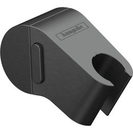 Hansgrohe WallStoris Push-Brausehalter 27917670 f&uuml;r Handbrause, Mattschwarz