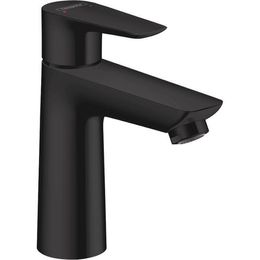 Hansgrohe Talis E Waschtisch-Einhebelmischer 71713670 mit Ablaufgarnitur, mattschwarz