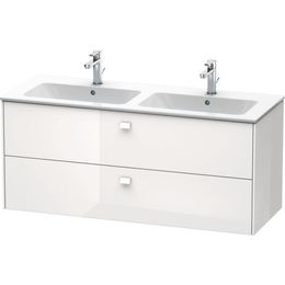 Duravit Brioso Waschtischunterschrank BR410502222 1290x553 mm, Wei&szlig; Hochglanz, 2 Ausz&uuml;ge