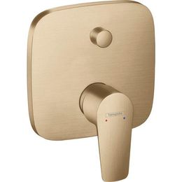 Hansgrohe Talis E Fertigmontageset 71745140 Unterputz-Wannen-Einhebelmischer, brushed bronze