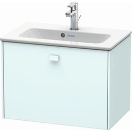 Duravit Brioso Waschtischunterbau BR401000909 620x389mm, Compact, Lichtblau Matt, 1 Auszug