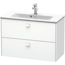 Duravit Brioso Waschtischunterschrank BR411101818 Compact 820x553 mm, Wei&szlig; Matt, 2 Ausz&uuml;ge