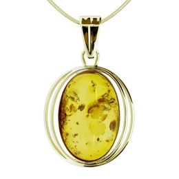 OSTSEE-SCHMUCK Damen Kette mit Anh&auml;nger "OSTSEE-SCHMUCK Kette mit Anh&auml;nger Luisa Kette mit Anh&auml;nger Luisa", 45cm, Gelbgold 333, L: 42, gold, Gelbgold