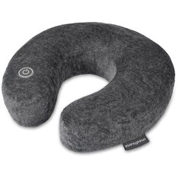 Medisana Nacken-Massagekissen "NM 870", grau, Fleece, B:26cm H:28cm T:9cm, Massagegeräte, Vibrationsmassage aus elastischem Formschaum für Nacken und