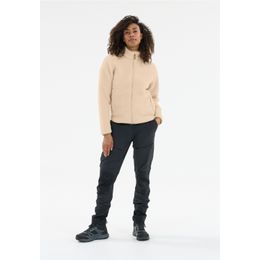 WHISTLER Damen Fleecejacke "Pioneer", beige, Gr. 50, unifarben, 100% Polyester, Jacken, mit atmungsaktiver Eigenschaft
