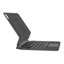 Belkin Tablet-Tastatur "Pro Tastatur mit H&uuml;lle iPad Pro 11" (M4)", B:20cm H:2cm T:29cm, schwarz, Tastaturen, QWERTZ - deutsches Tastaturlayout