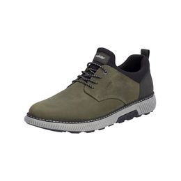 Rieker Herren Sneaker "Rieker Sneaker Leder", Gr. 42, grün, Leder, Schuhe