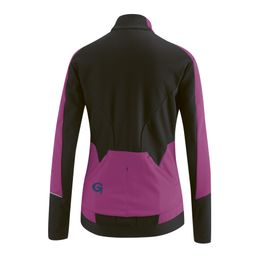 Gonso Damen Fahrradjacke "FURIANI", lila, Gr. 40, 100% Polyester, Jacken, Damen Softshell-Jacke, Windjacke atmungsaktiv und wasserabweisend