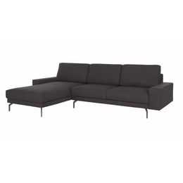 Ecksofa, B:274cm H:85cm T:178cm, braun, CREATION BY ROLF BENZ, Luxus-Microfaser (100% Polyester), Wohnzimmer, Sofas, "CR.450, Designecksofa, L-Form",