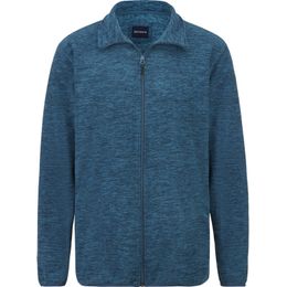 Babista Herren Sweatjacke "Fleecejacke FLOREVERTO", blau, Gr. 50, Obermaterial: 100% Polyester COOLMAX PES(Coolmax)., Sweatjacken