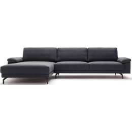 Ecksofa, B:294cm H:95cm T:178cm, schwarz, CREATION BY ROLF BENZ, Wohnzimmer, Sofas, "CR.450 elegantes Designsofa mit hohem Sitzkomfort"