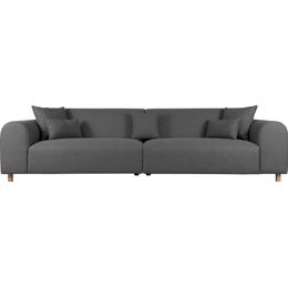 Big-Sofa Home Affaire, B:314cm H:83cm T:98cm, grau, Struktur (100% Polyester);Filzoptik (100% Polyester), Sofas, "Svennis", in 2 Bezugsqualitäten,