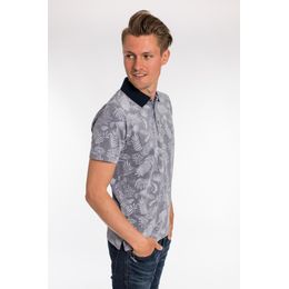 DEPROC Active Herren Poloshirt "HEDLEY MEN", blau, Gr. 50, 100% Baumwolle, Shirts, auch in Gro&szlig;en Gr&ouml;&szlig;en erh&auml;ltlich