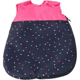 Bayer Chic 2000 CHIC2000 Kinder Puppen Schlafsack "Bola, Konfetti", blau, Polyester, Puppenausstattungen