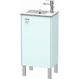 Duravit Brioso Waschtischunterbau BR4400R1009 420x683x289mm, Lichtblau Matt/Chrom, T&uuml;r rechts