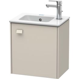 Duravit Brioso Waschtischunterbau BR4000R9191 420x442x289mm, Taupe, T&uuml;r rechts