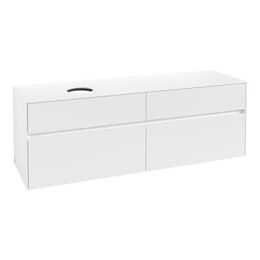 Villeroy & Boch Villeroy und Boch Collaro Waschtischunterschrank C05000MS 160 x 54,8 x 50 cm, Waschtisch links, White Matt