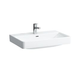Laufen Pro S Waschtisch 8109670001091 70 x 46,5 cm, wei&szlig;, mit &Uuml;berlauf, ohne Hahnloch